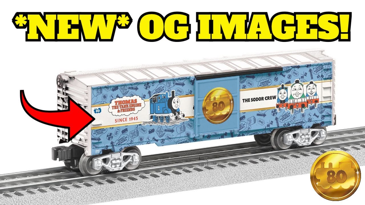 *NEW* 80th Anniversary LIONEL Box Car! OG Thomas the Tank Engine ...