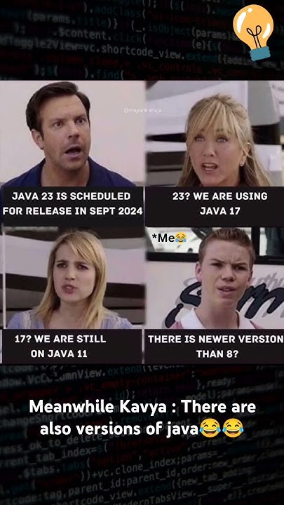 Java Versions Learn Content With Fun 🫠Java Javaaddict Memes Javadevelopment