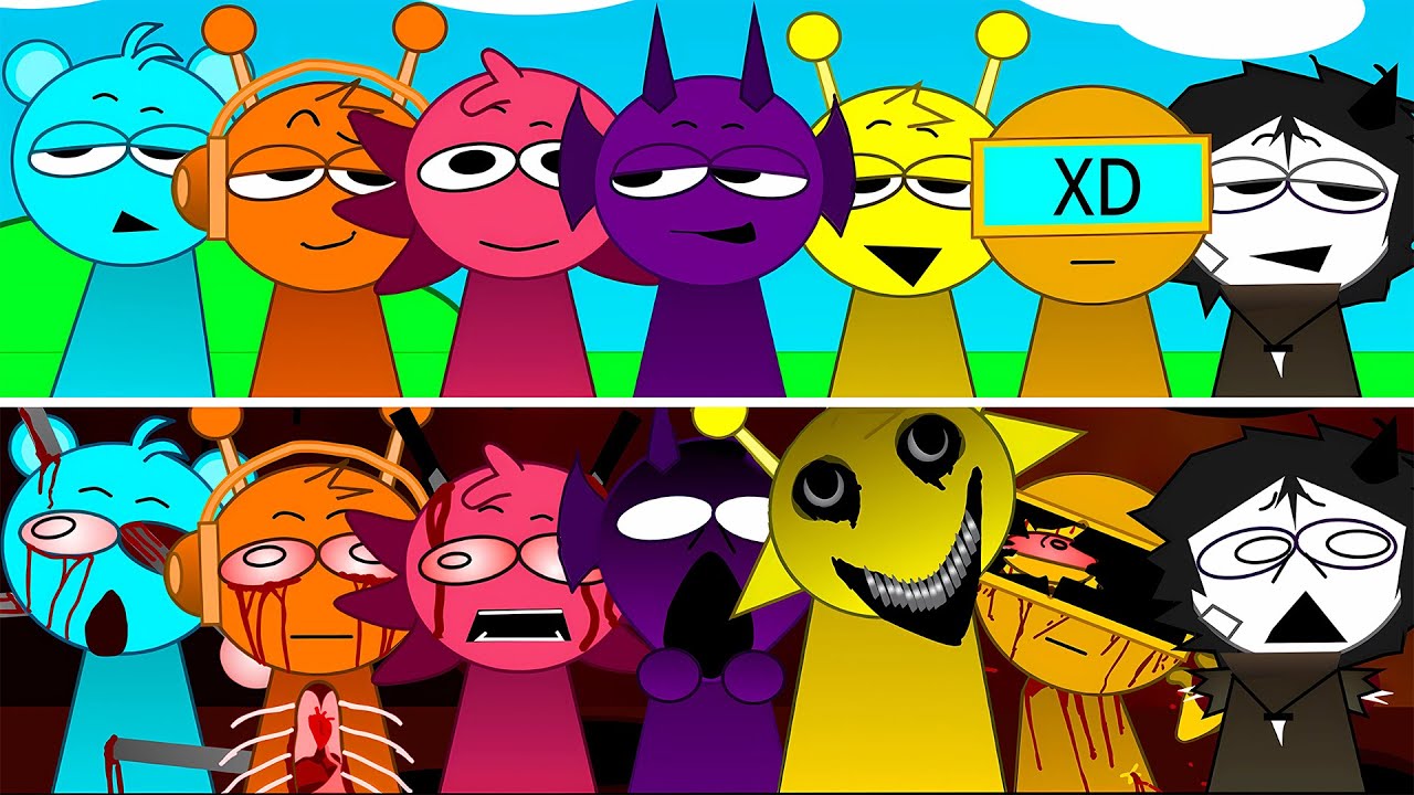 Incredibox Sprunki But Sprunklers Version | Normal Vs Horror Style (NEW ...