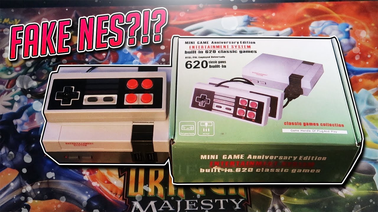Fake NES Classic Unboxing & Review!!! | Mikeinoid - YouTube
