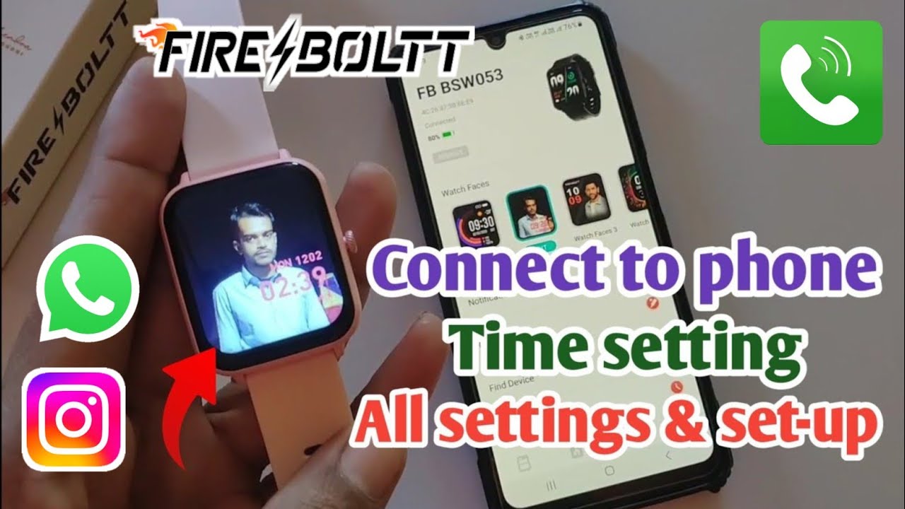 fire boltt smartwatch connect to phone|fire boltt ninja call pro plus ...