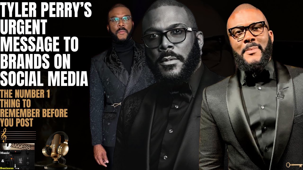 💎Tyler Perry's Urgent Message To Brands On Social Media #raw talk # ...