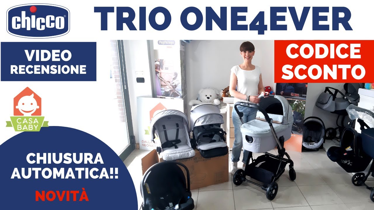 CHICCO ONE4EVER 2022 RECENSIONE TRIO E CODICE SCONTO - YouTube