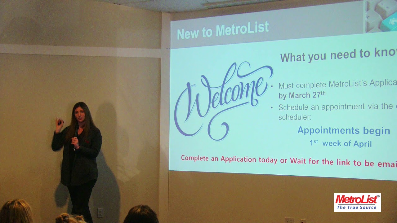 Metrolist - Nevada County AOR March 2019 - Training and Lockbox ...