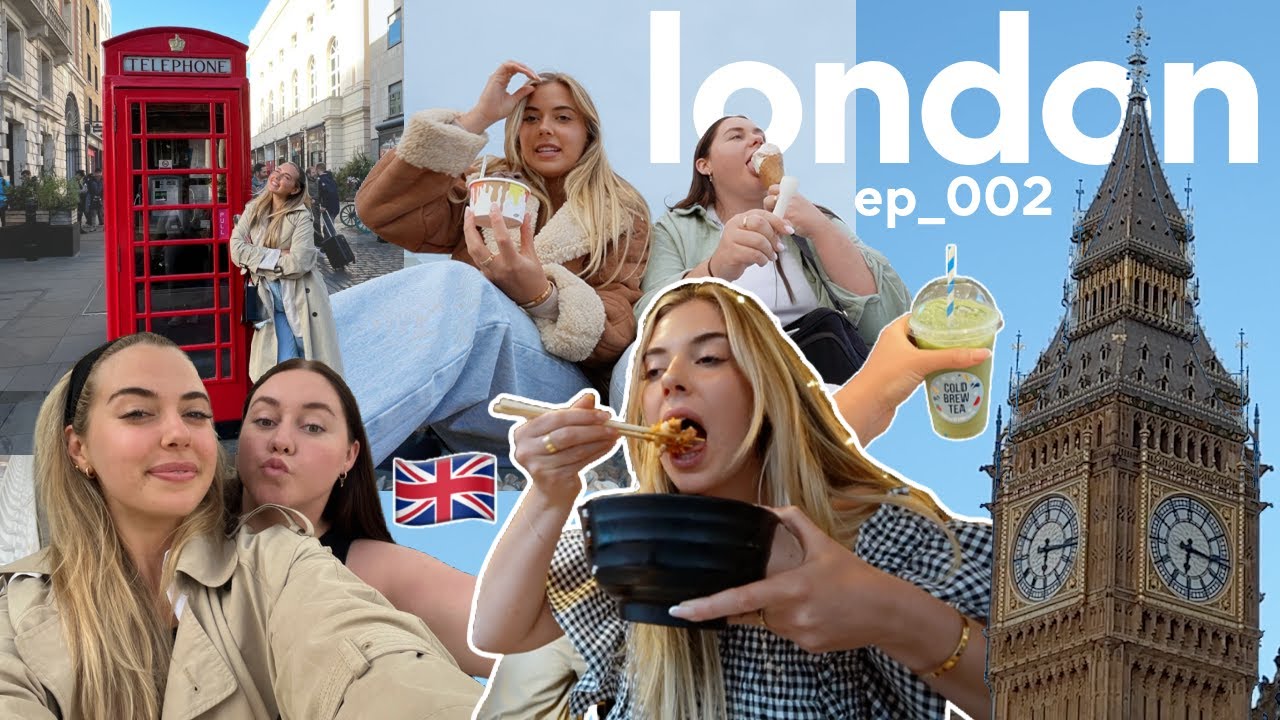 WEEKLY VLOG | a dream week in london, food, lost luggage & being ...