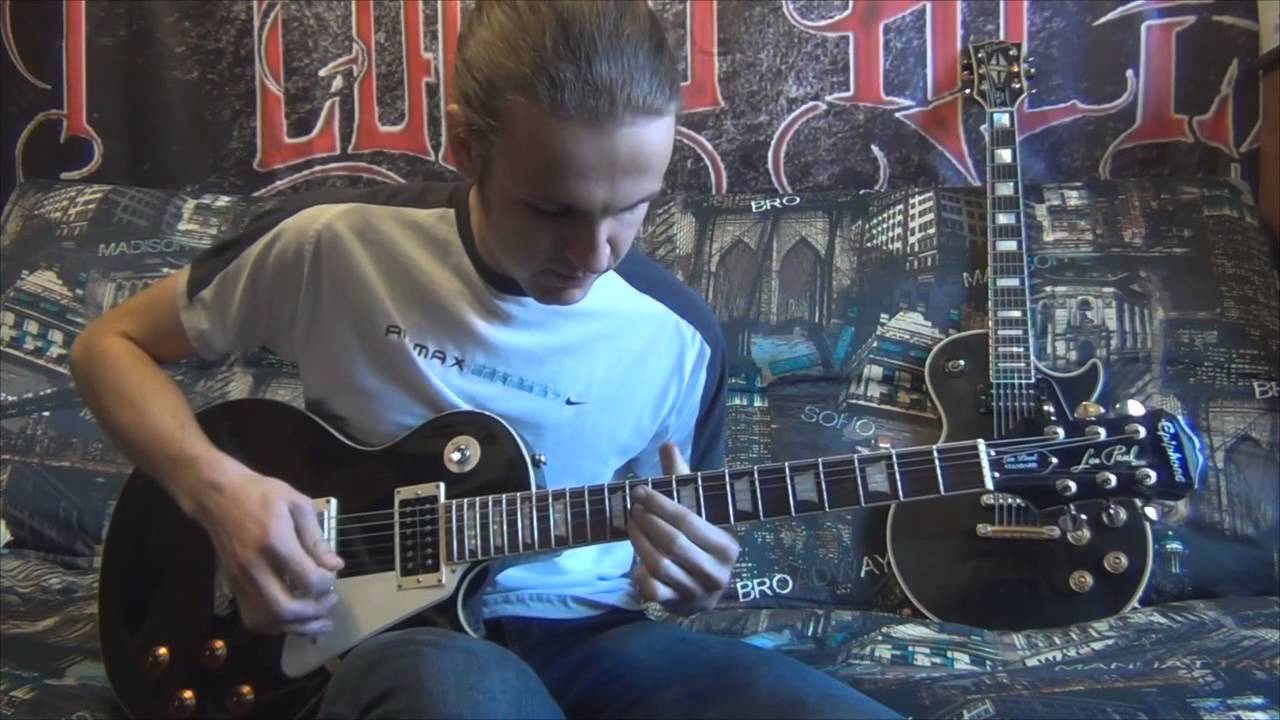 Ozzy Osbourne - Miracle Man (guitar cover with solo) HD - YouTube