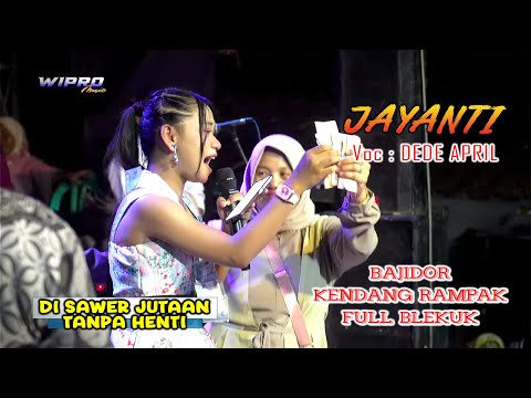 DEDE APRIL DISAWER JUTAAN TANPA HENTI - JAYANTI BAJIDOR KENDANG RAMPAK JAIPONG FULL BLEKUK