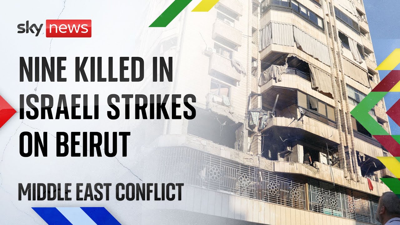 Israel hits central Beirut as Hezbollah and Israeli soldiers killed in ...