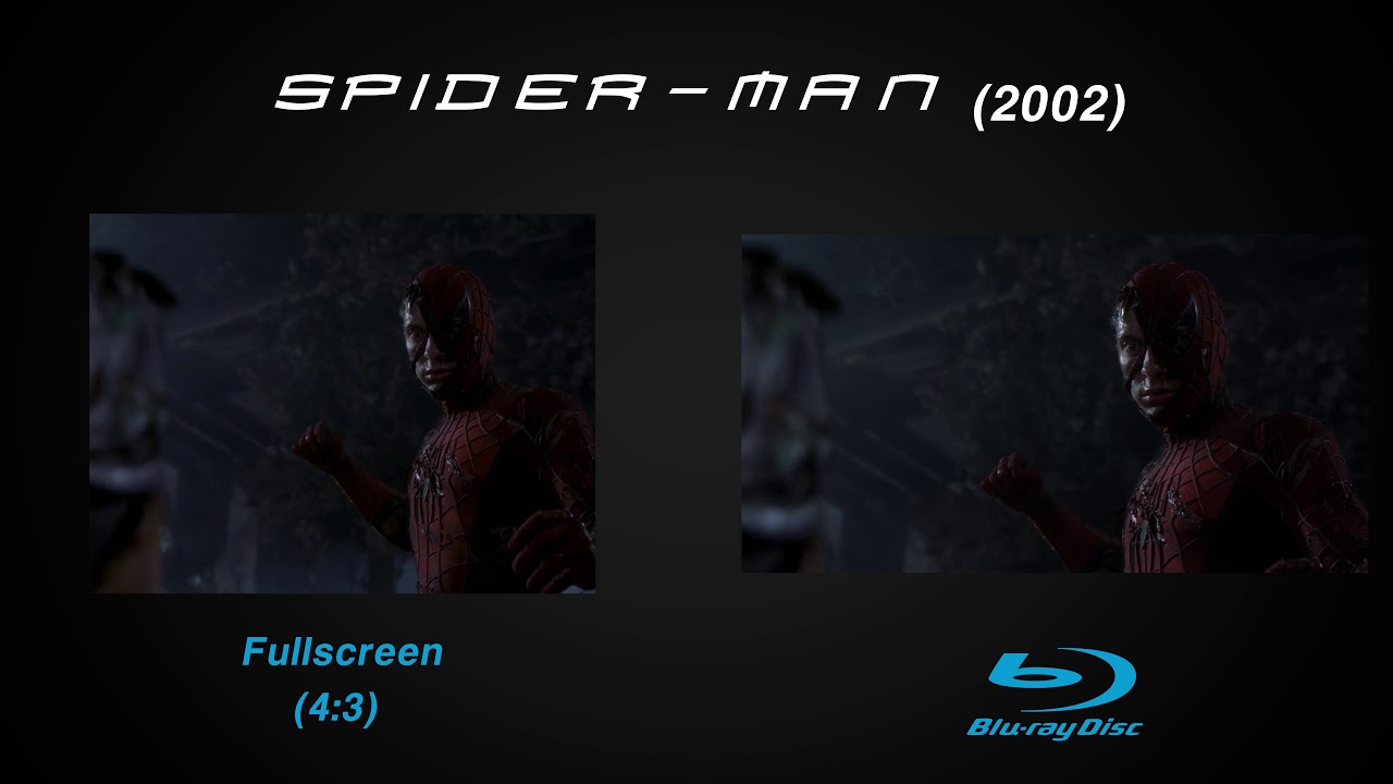Spider-Man (2002) | Final Fight | Fullscreen Vs. Widescreen ...