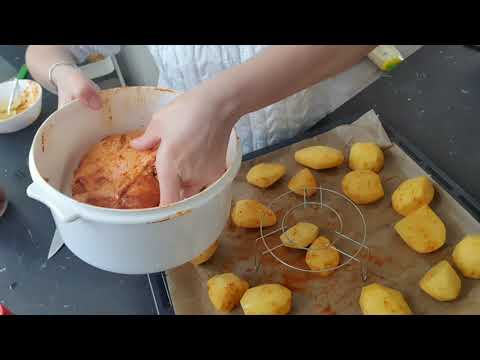 Çok pratik ve lezzetli, artık tavuk hep böyle pişsin🍗❤,,vlog vlog