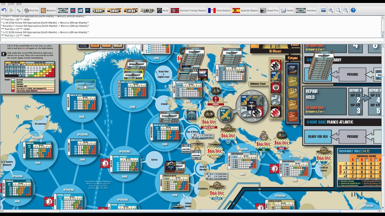 Steel Wolves Boardgame 1.1/9/39 - YouTube