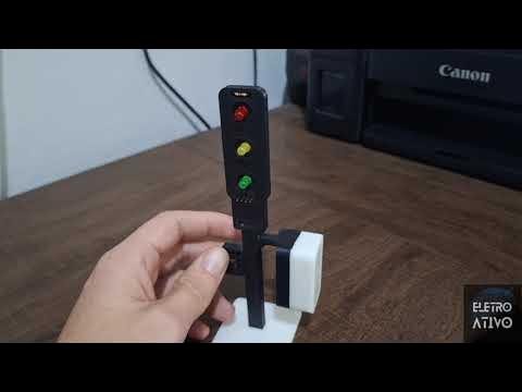 Projeto de Semáforo com Arduino: Montagem e Programação - YouTube