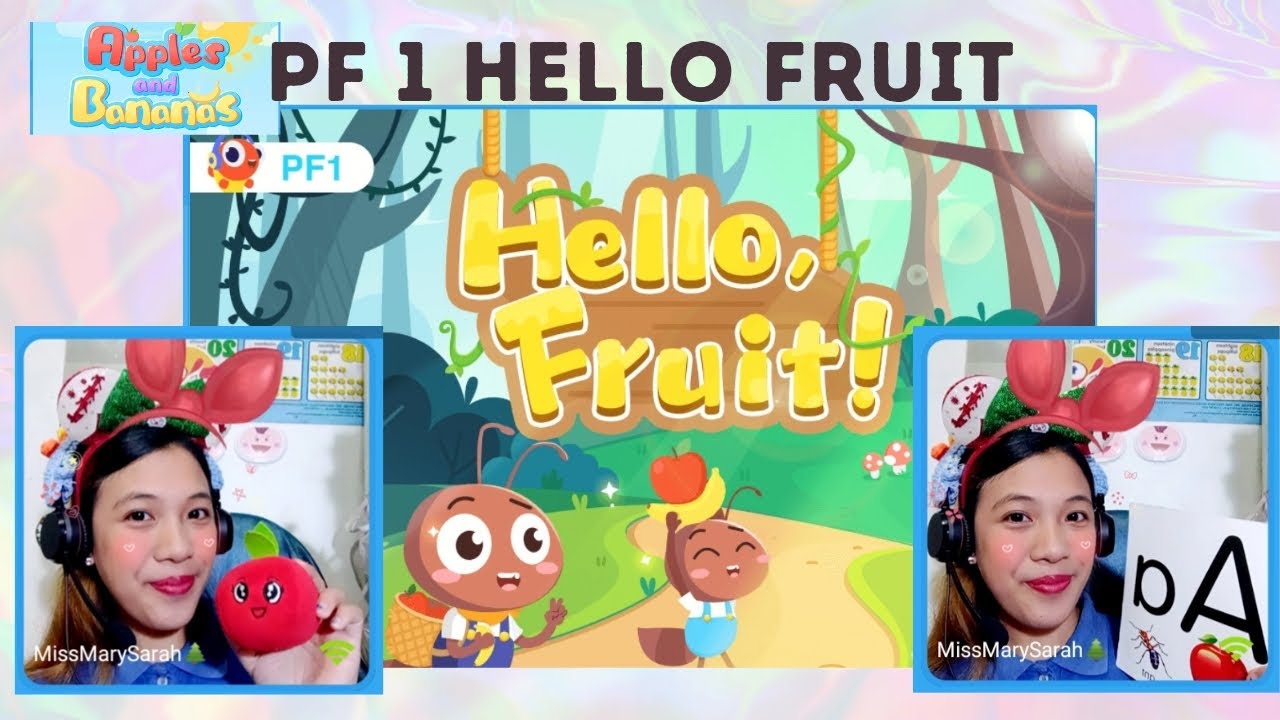 PF 1 Hello Fruit Palfish. Actual Student - YouTube