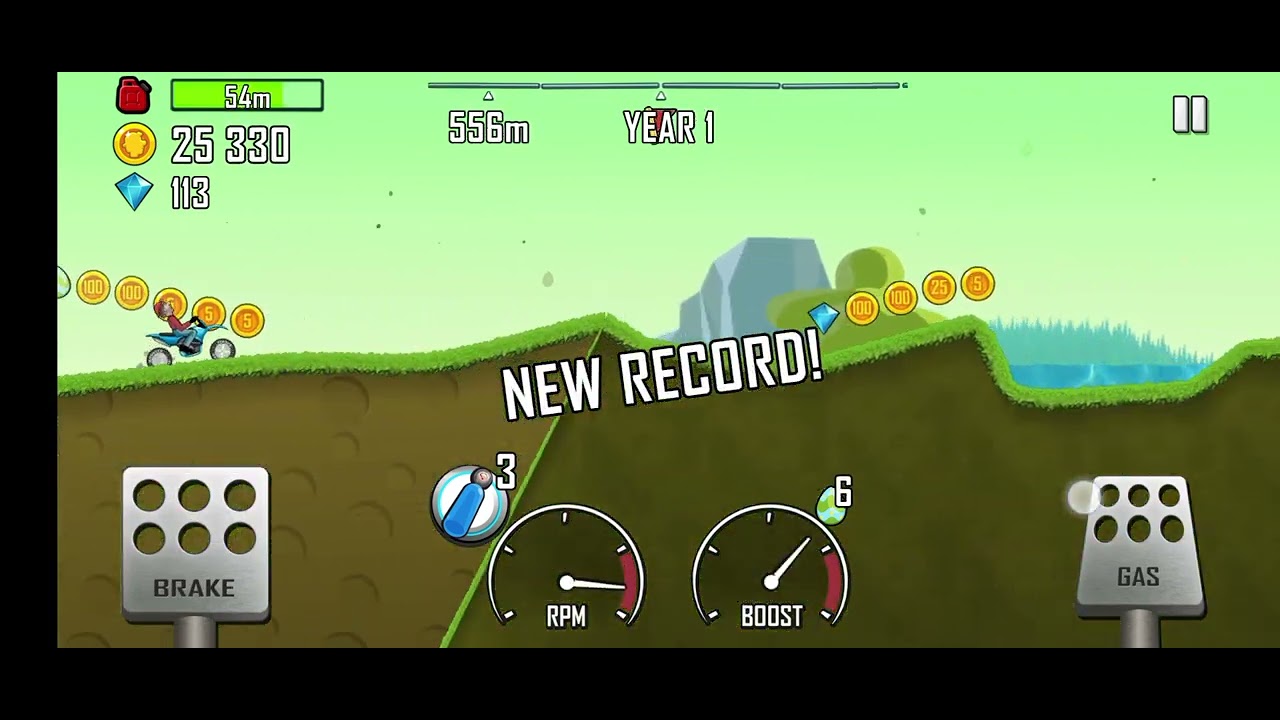 Hill climb Racing -Day 4//Best Android mobile Gameplay//Top offline ...