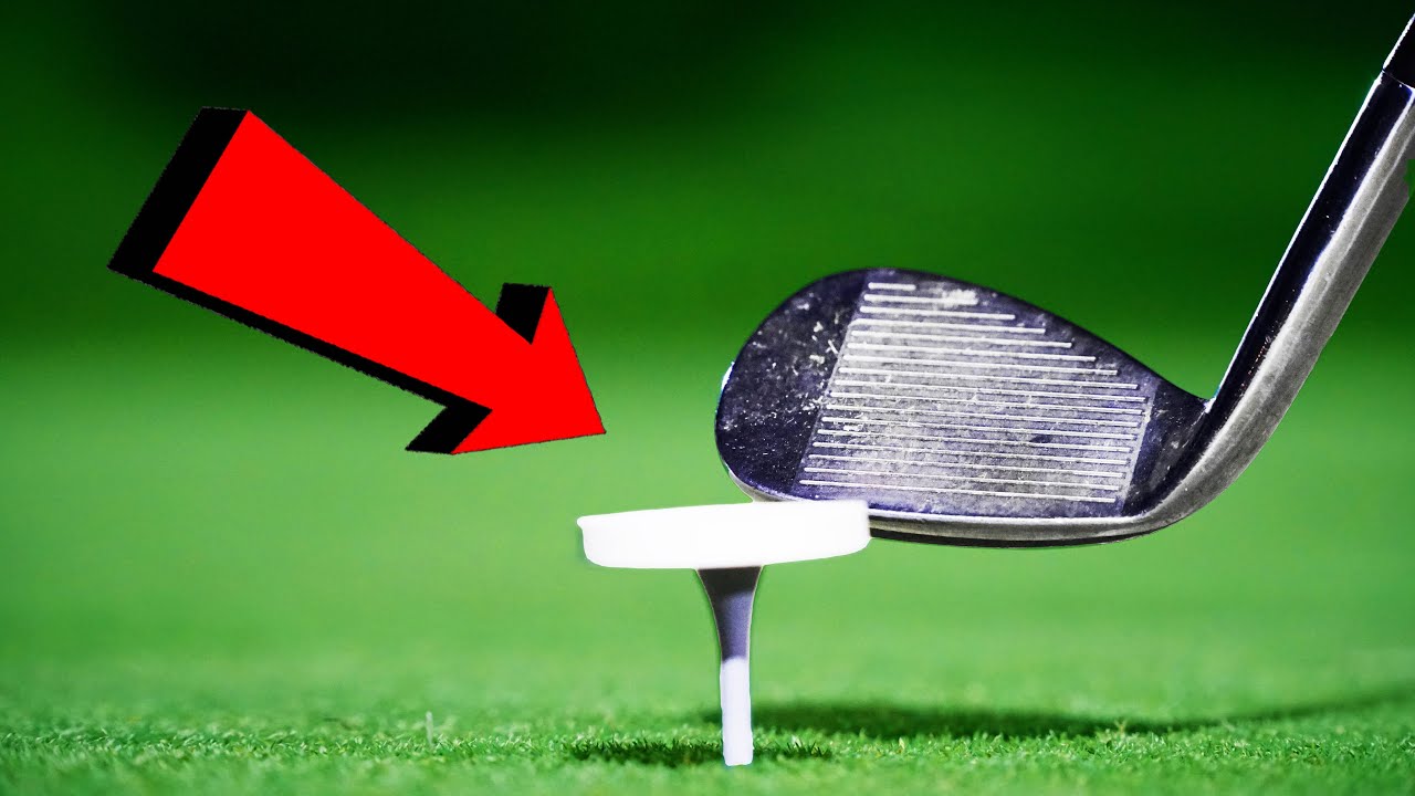 The WORLD'S Only FLAT Golf Ball?!? - YouTube
