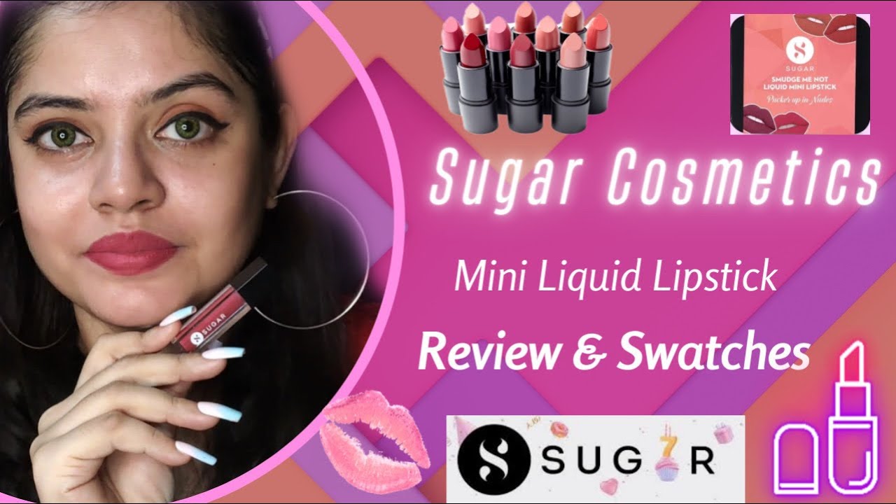 Sugar Cosmetics Mini Liquid Lipstick short review and lip & hand ...