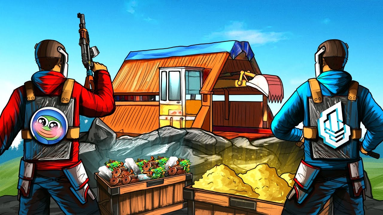 WE USED BATTERING RAM to RAID EVERYONE - Rust - YouTube