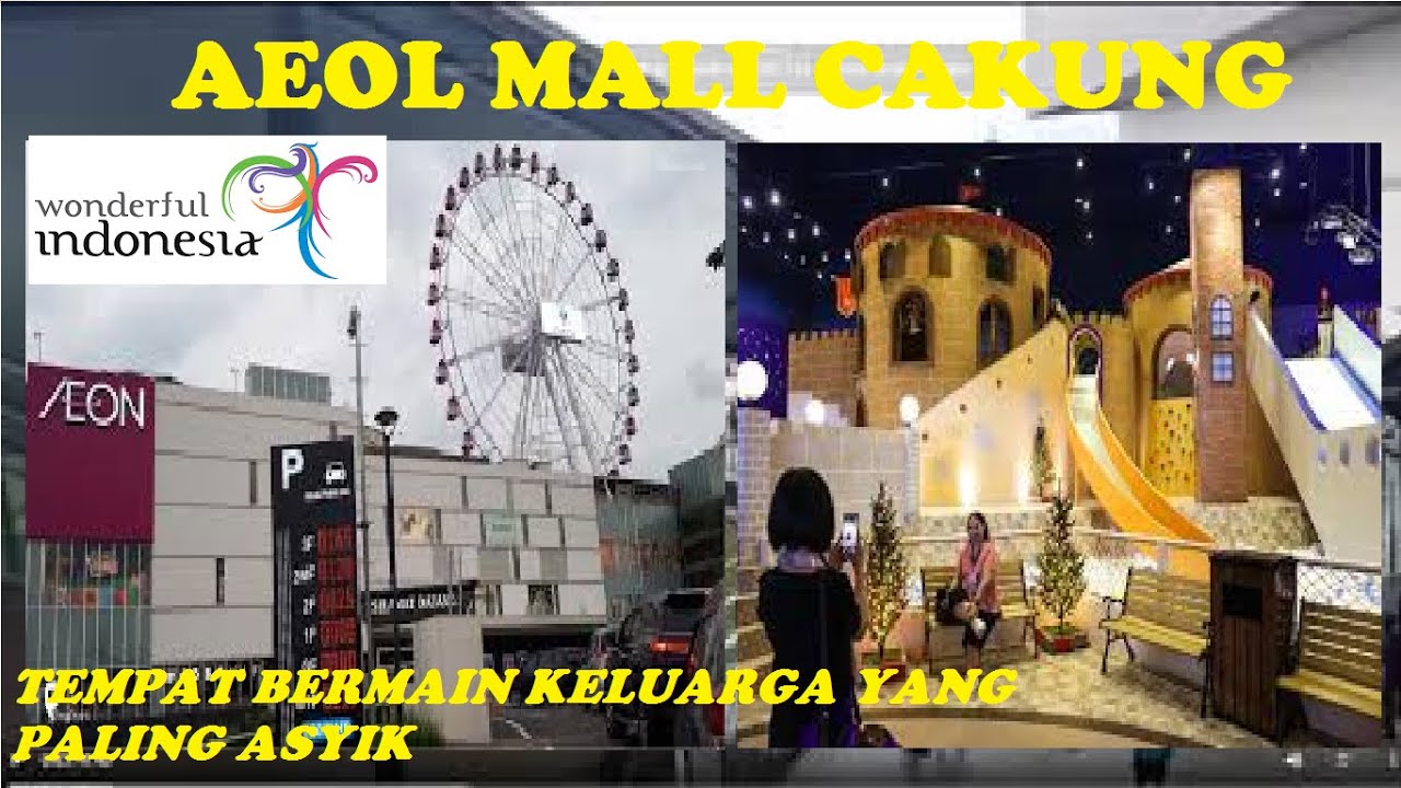 AEON MALL JAKARTA GARDEN CITY, ADA GONDOLA DAN ICE KITING - YouTube