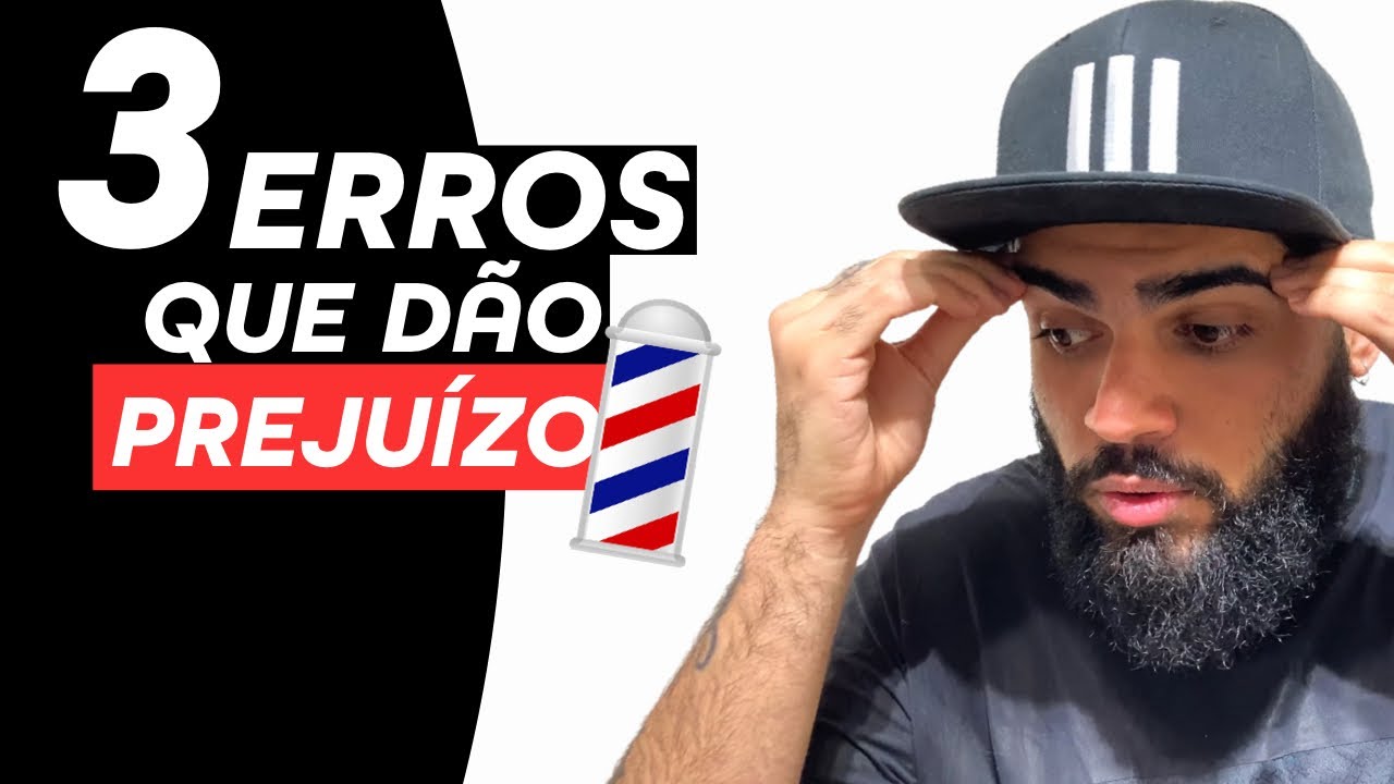 3 ERROS QUE ACABAM COM O LUCRO DA SUA BARBEARIA! - YouTube
