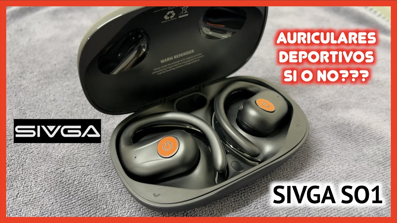 AURICULARES DEPORTIVOS, REVIEW SIVGA SO1 - YouTube