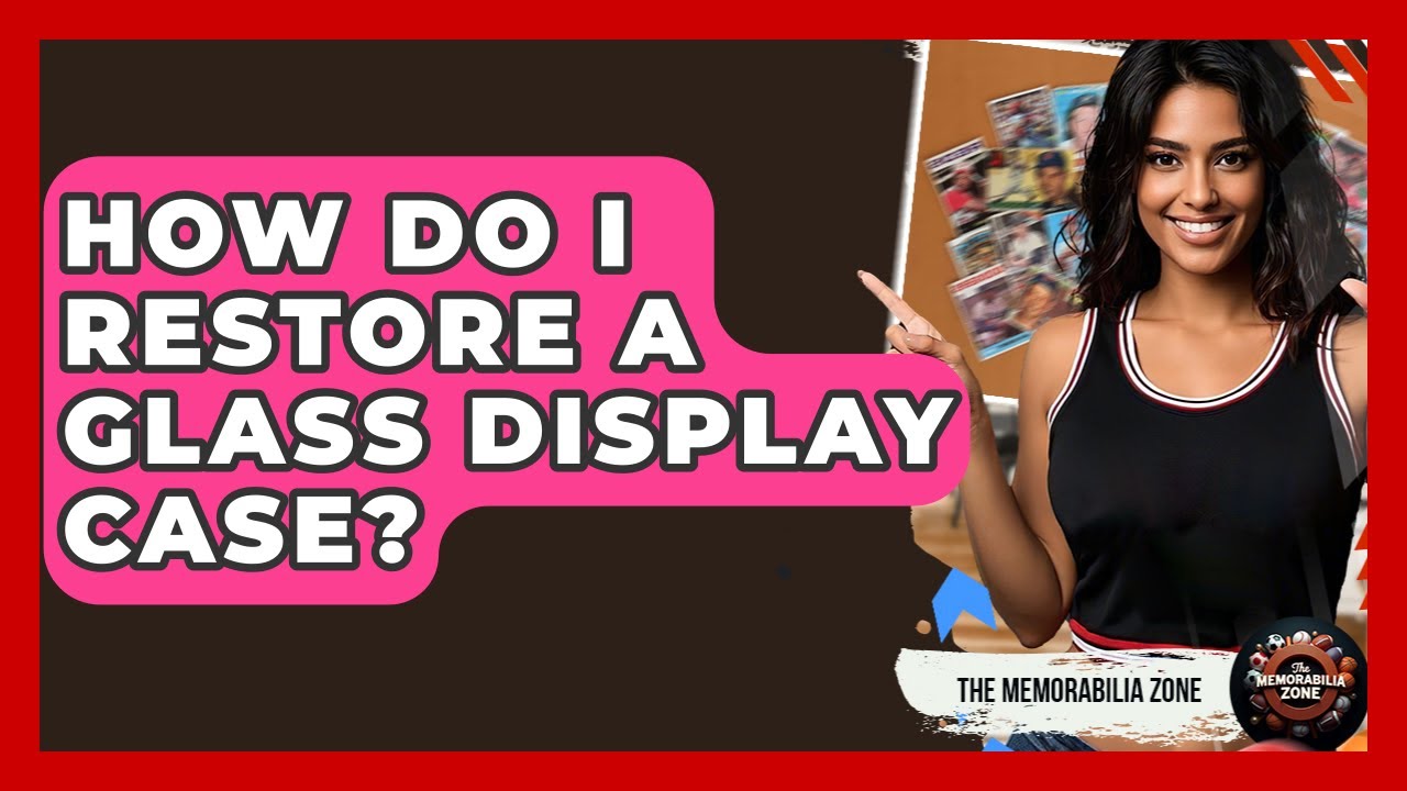 How Do I Restore A Glass Display Case? - The Memorabilia Zone - YouTube