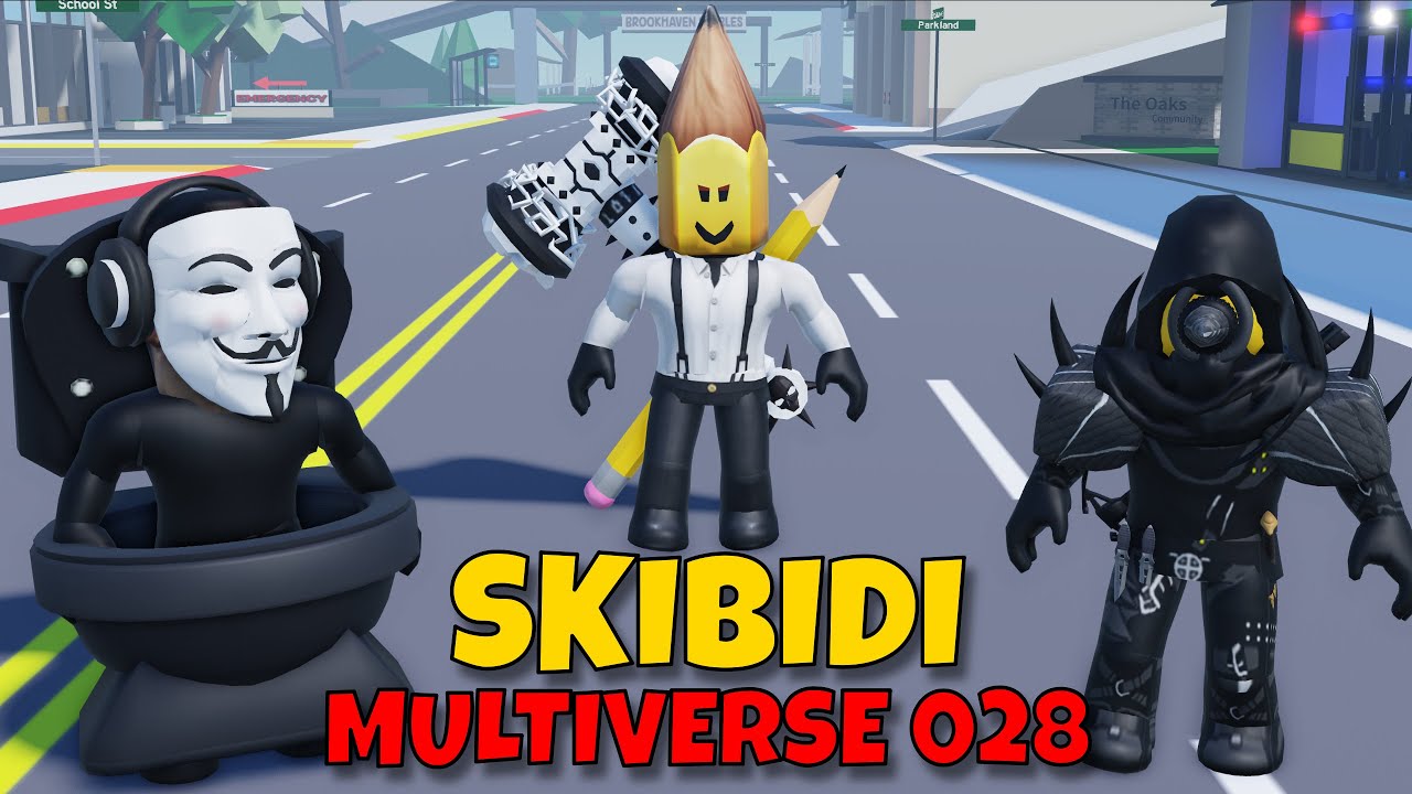 HOW TO TURN INTO Skibidi Toilet Multiverse 028 in Roblox Brookhaven ...