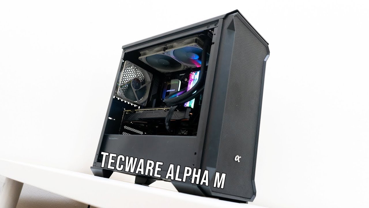 Tecware Alpha M TG Review | Superior Airflow Mesh Case - YouTube