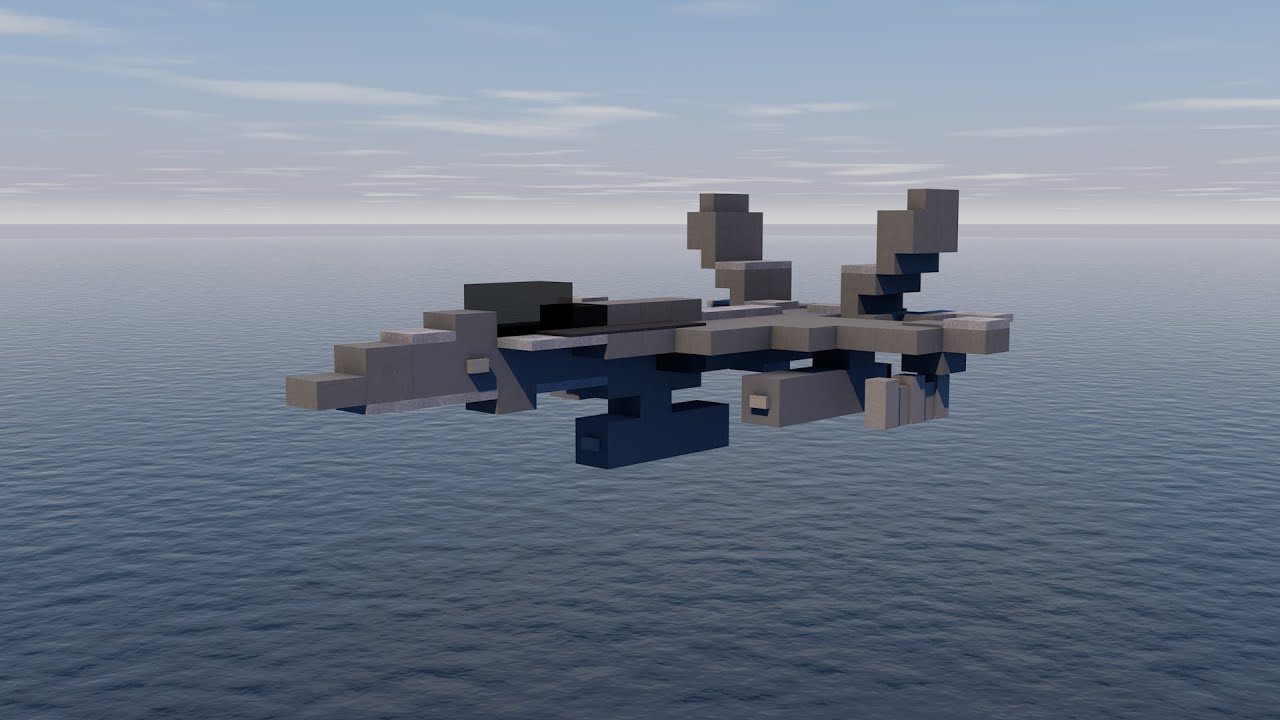 Minecraft: McDonnell Douglas F/A-18 Hornet Tutorial - YouTube