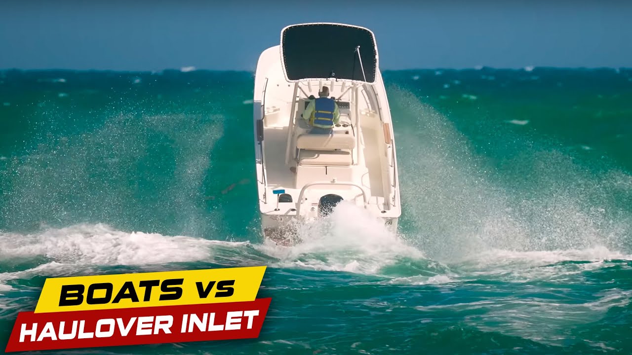 RED TOP LEGEND CRUSHING IT IN THE NEW BOAT! | Boats vs Haulover Inlet ...