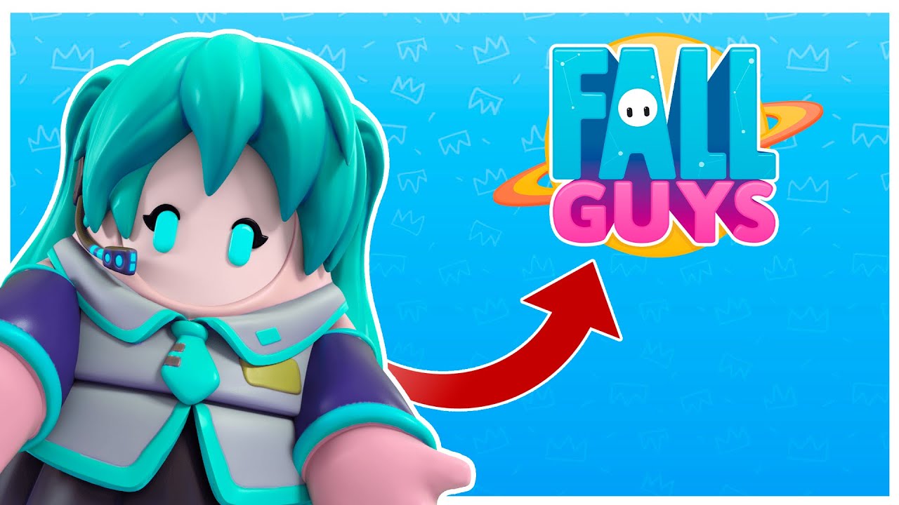 🤩 HATSUNE MIKU en FALL GUYS ️ PARTIDAS con SUSCRIPTORES... - YouTube