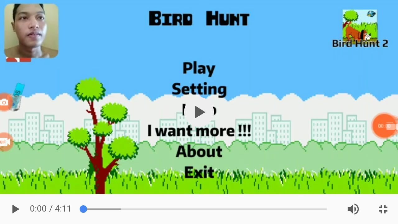main game seru bird hunt - YouTube