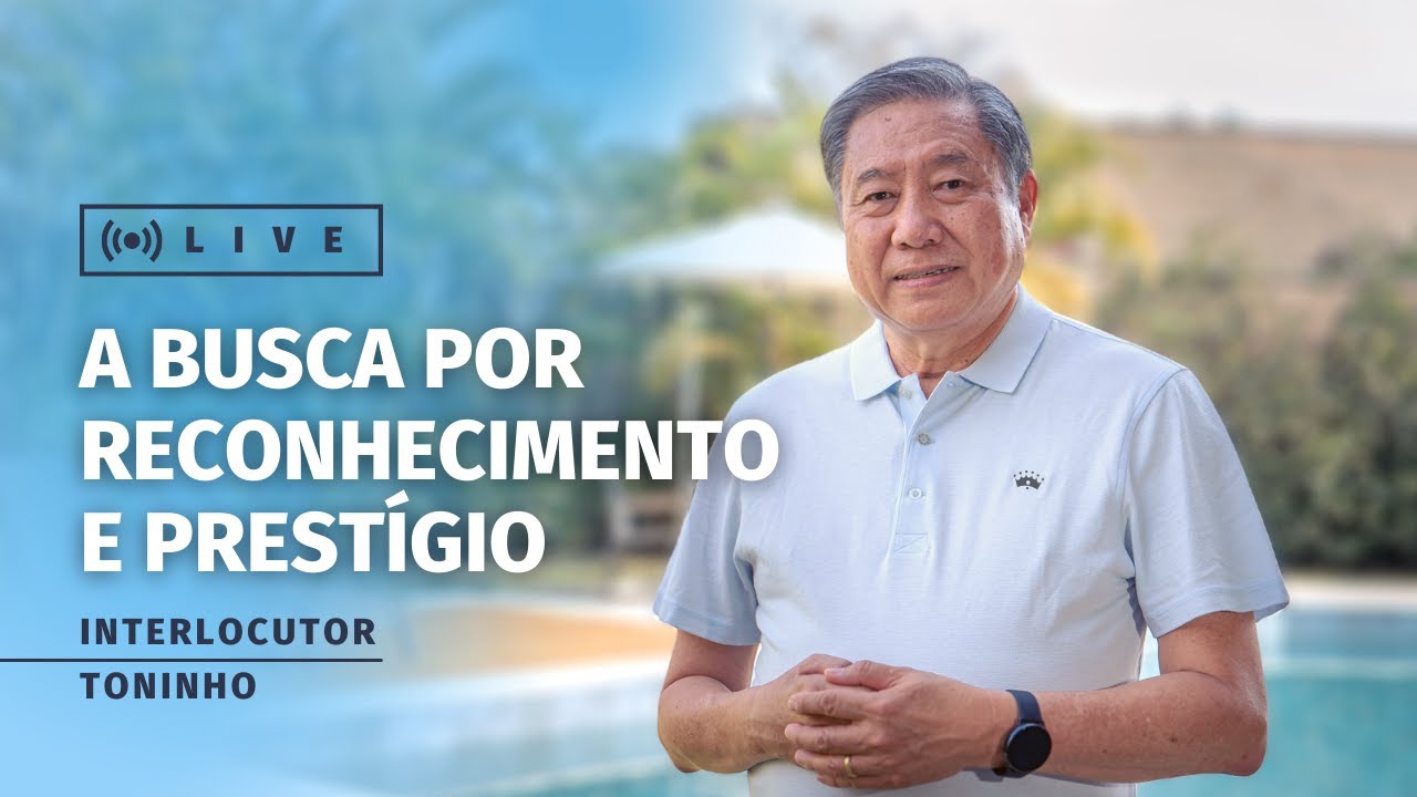 [ Live ] A Busca por Reconhecimento e Prestígio | Pedro Dong - YouTube