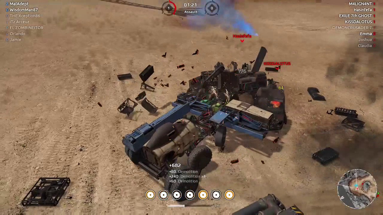 Crossout Melee Build Supercut - YouTube