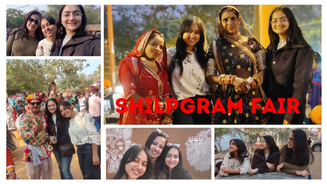 Shilpgram Fair Udaipur Vlog 💫☕ - YouTube