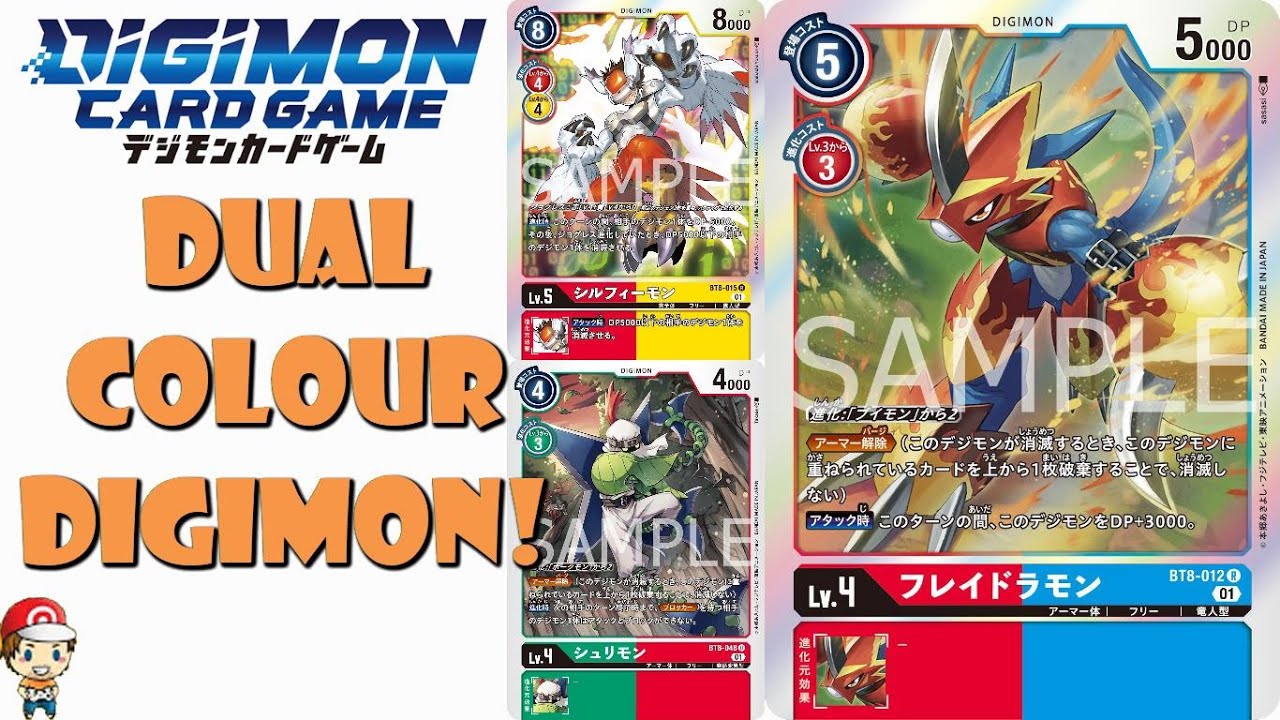 New Dual-Color Digimon Revealed! BT8: New Hero! (Digimon TCG News ...