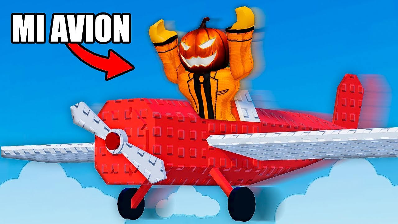 Volando a 54,781MPH en CONSTRUYE tu AVION en Roblox! - YouTube