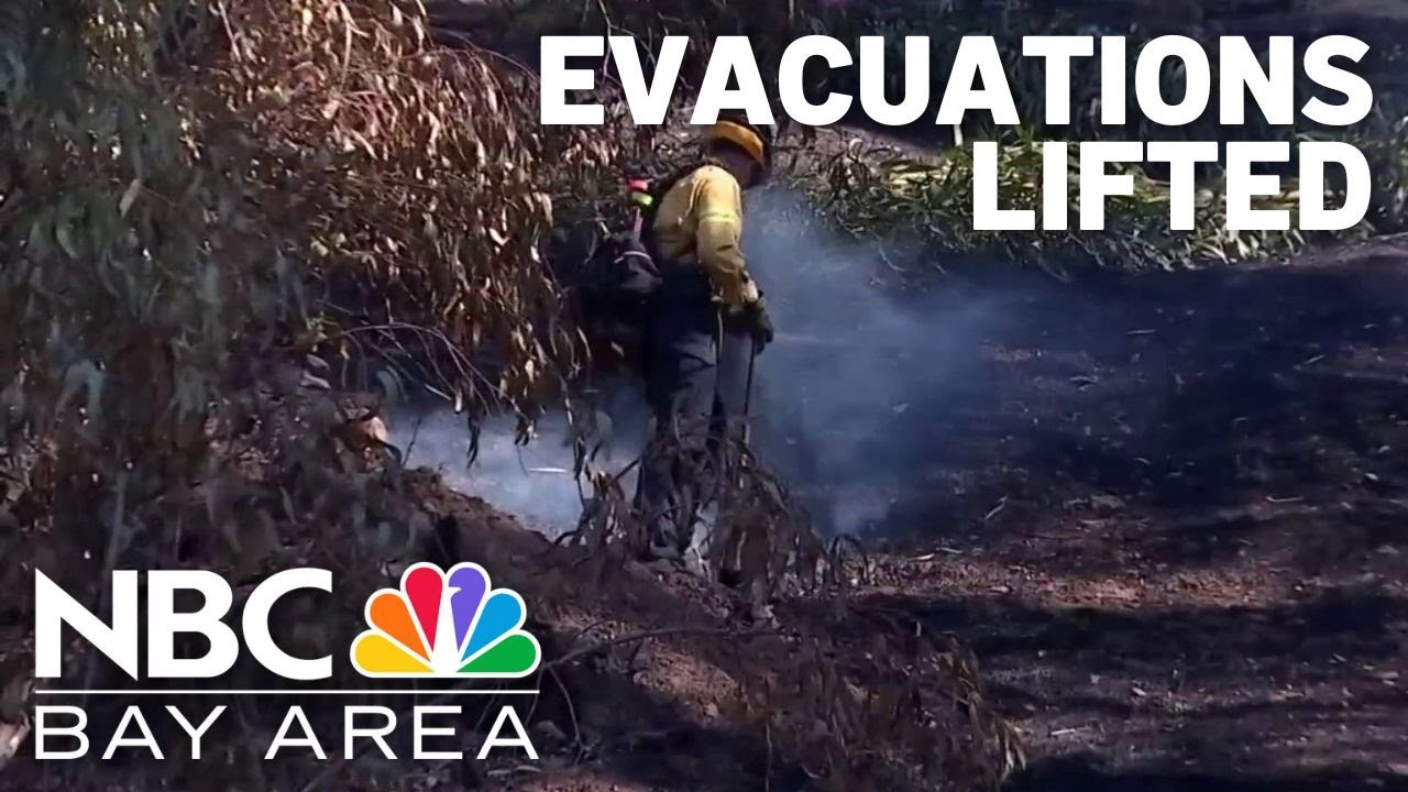 Evacuations lifted in Oakland Hills' Keller Fire - YouTube