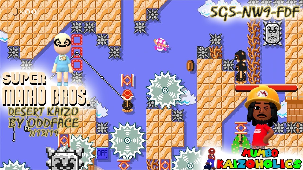 SMB1 Desert Kaizo by OddFace - YouTube