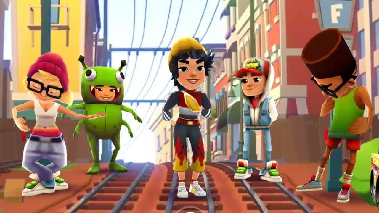 subway surfers north pole all character alex techno outfit P745 ...