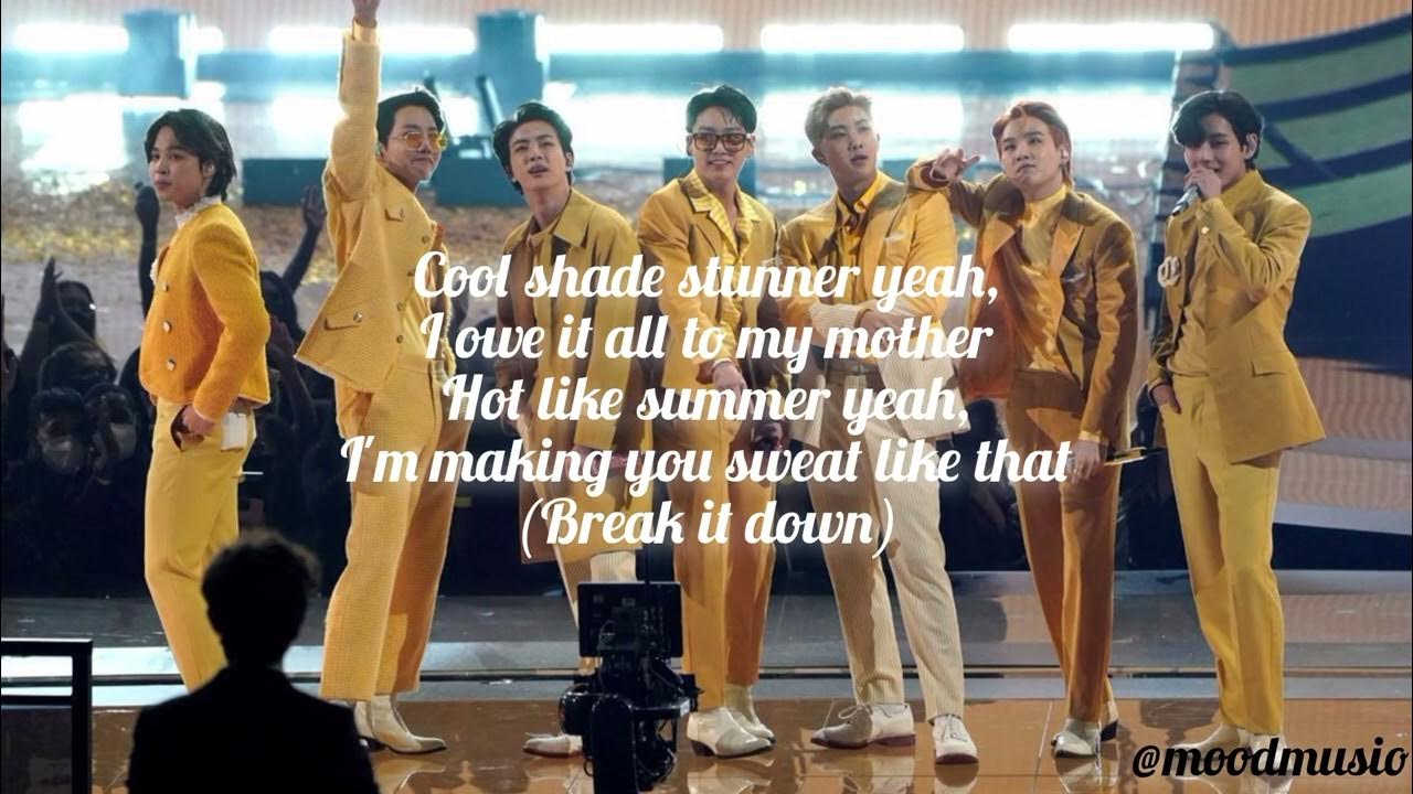 BTS - Butter (lyrics) - YouTube