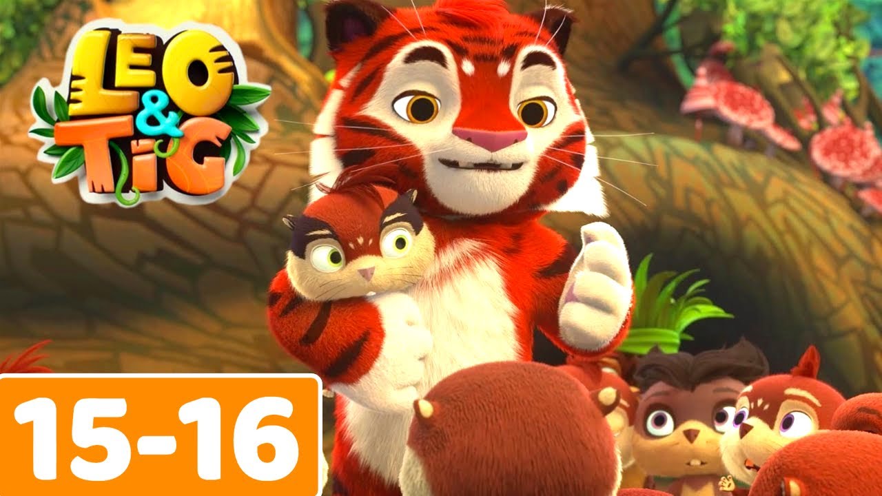 Leo and Tig - Little Blizzy and Little Feat | Episode 15-16 | Toons ...