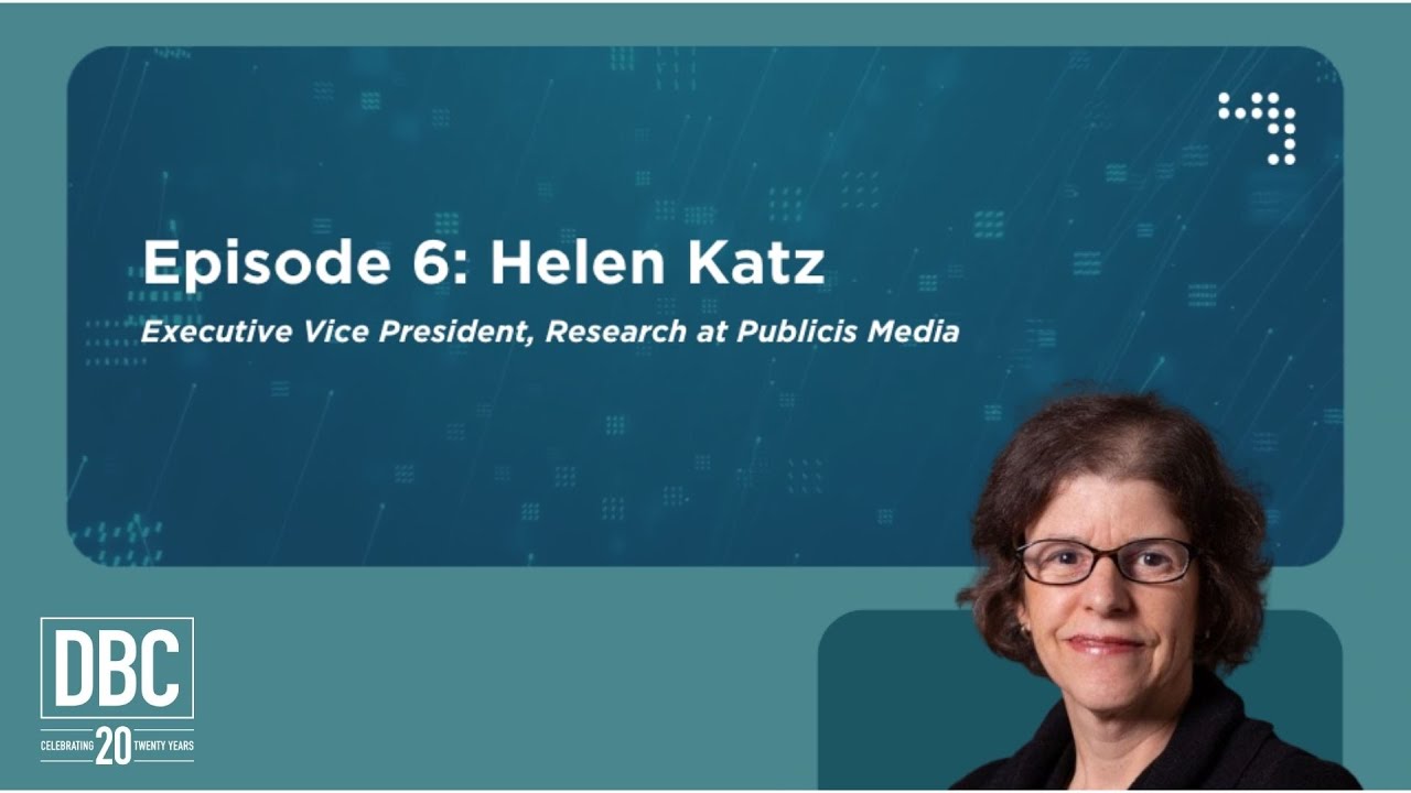 DBC's "What Future Do We Want?" with Publicis Media' Helen Katz - YouTube