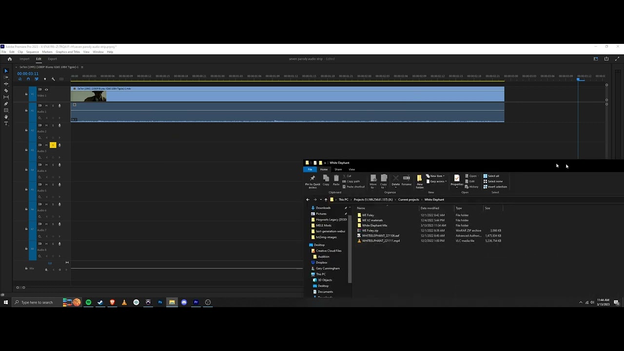 Exporting AAF/OMF in Premiere - YouTube