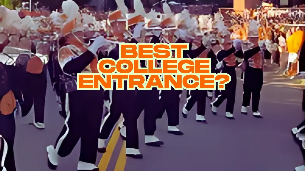 Tennessee Volunteers Marching band entering Neyland Stadium (Skip to 1: ...