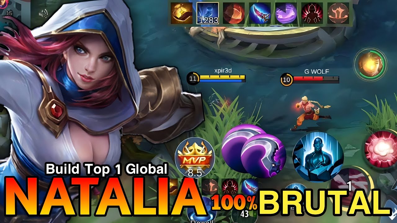 Brutal DMG Natalia petrify | Natalia best build 2023 | Build Top 1 ...