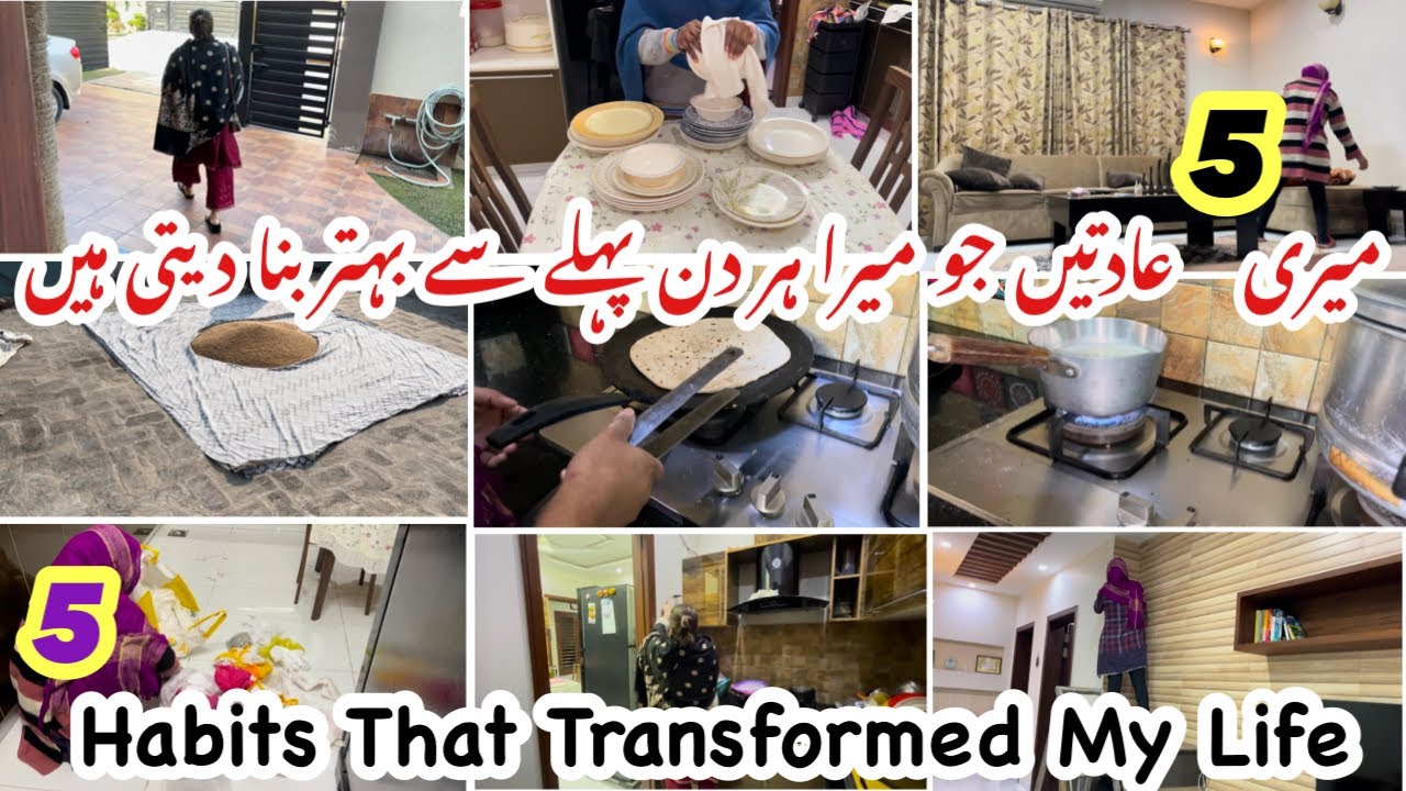 5 habits that transformed my life|5 habits that make my everyday better ...