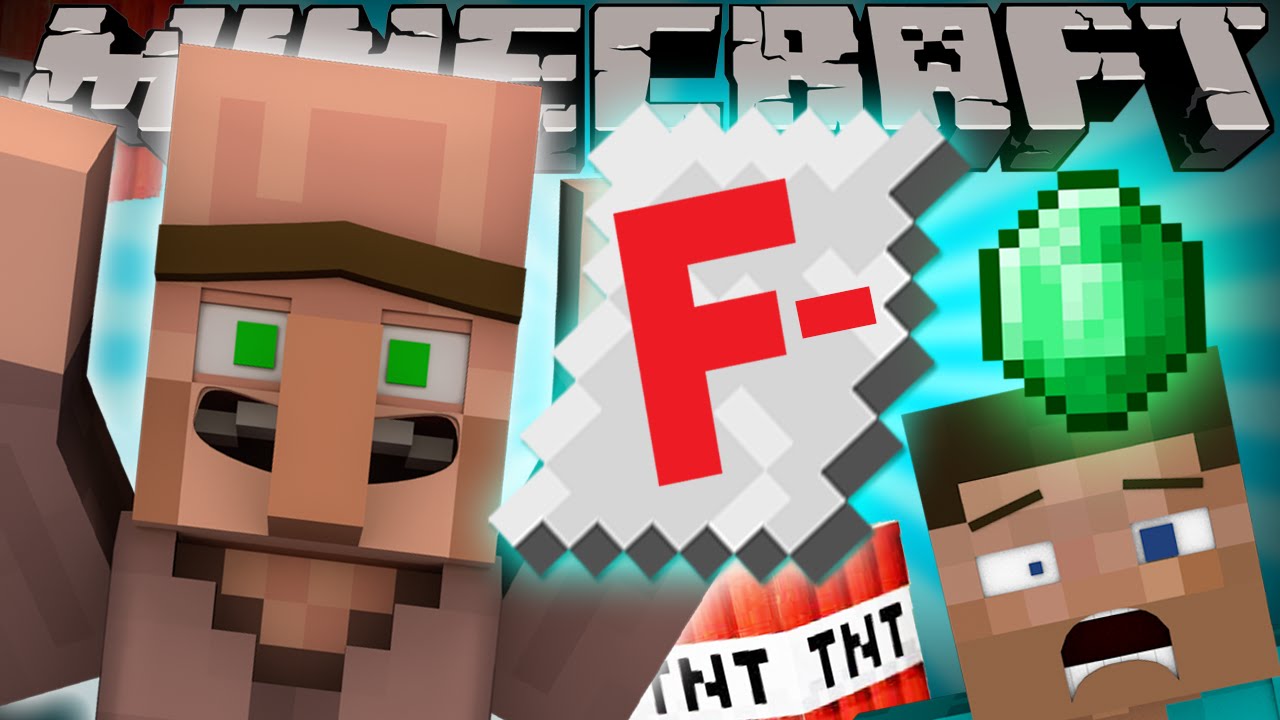 If Villagers went to School - Minecraft - YouTube