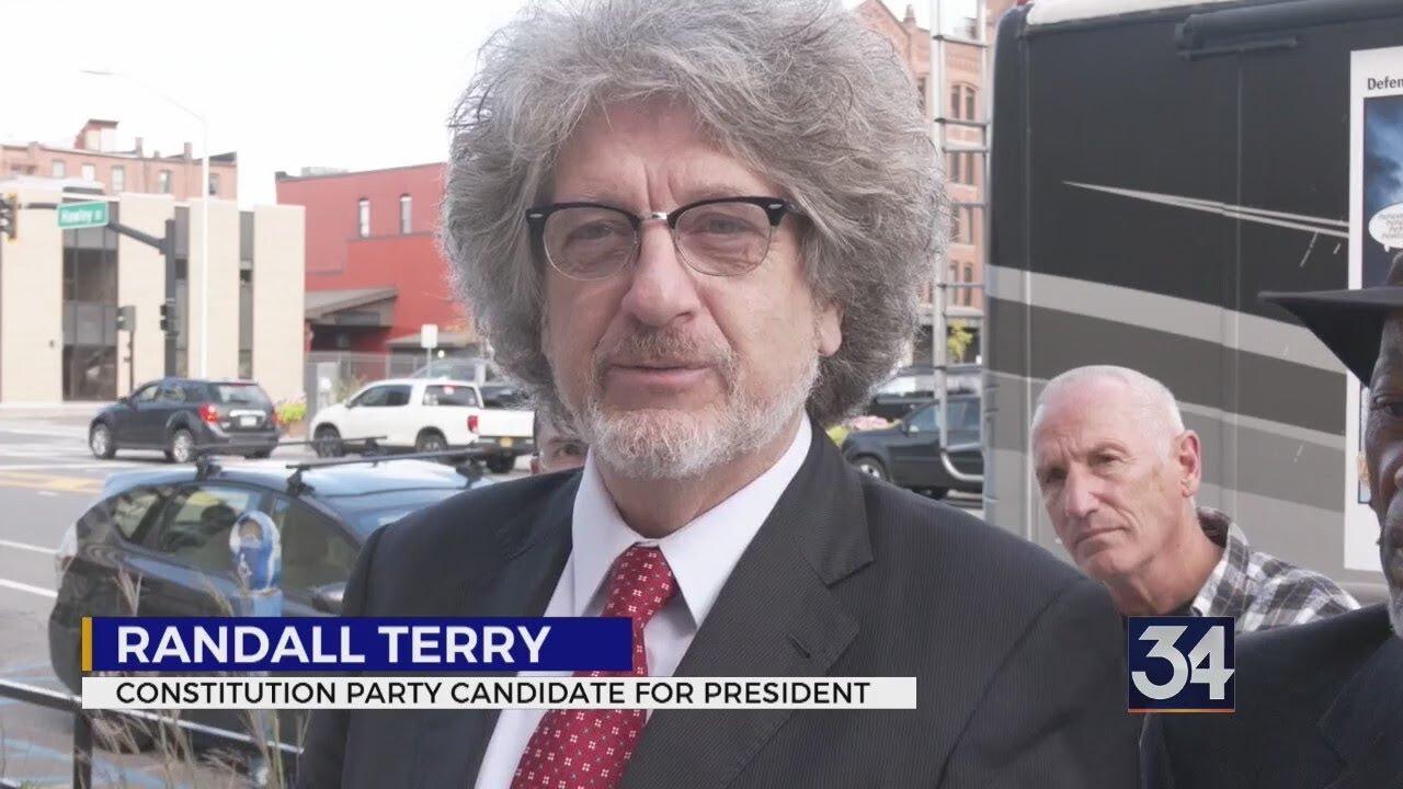 Randall Terry brings presidential campaign to Binghamton - YouTube