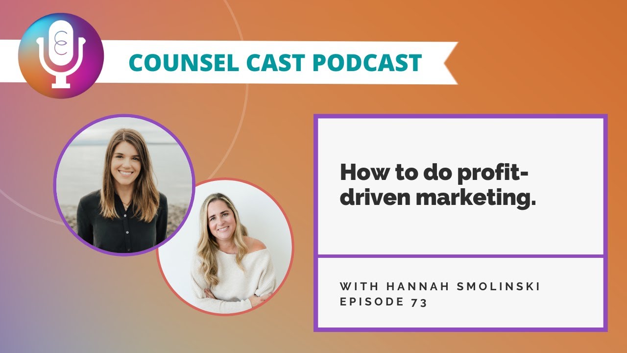 EP69 - How to do profit-driven marketing with Hannah Smolinski - YouTube