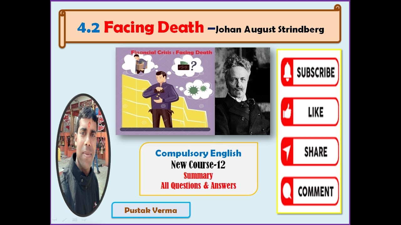 4.2 Facing Death Play by Johan August Strindberg/ Class 12/Compulsory ...